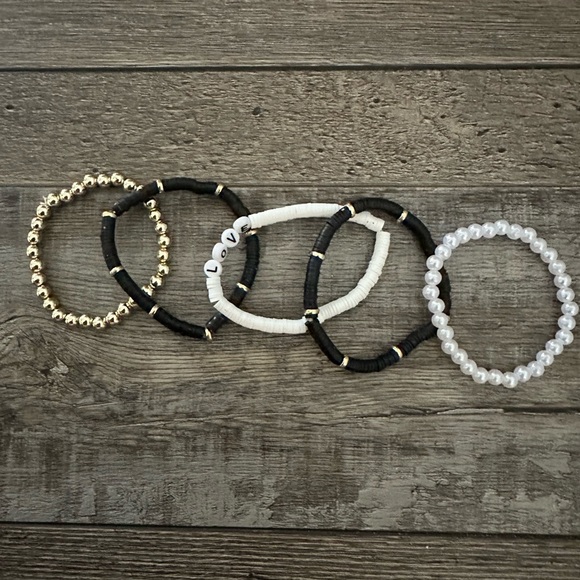 Jewelry | New 5 Piece Stackable Bracelet Set | Poshmark